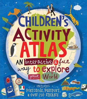 Children's Activity Atlas by Jenny Slater - Frugal Mom Eh!