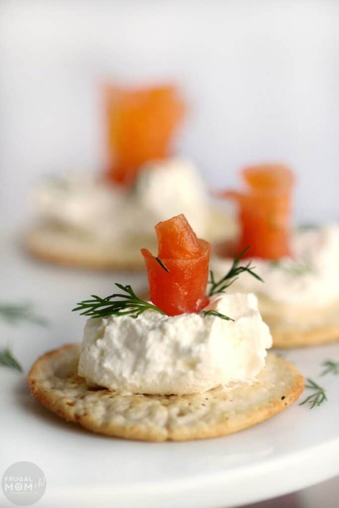 Gluten Free Homemade Gravlax Appetizer #BretonBean - Frugal Mom Eh!