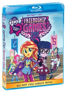 My Little Pony: Equestria Girls: Friendship Games Blu-ray DVD Combo ...
