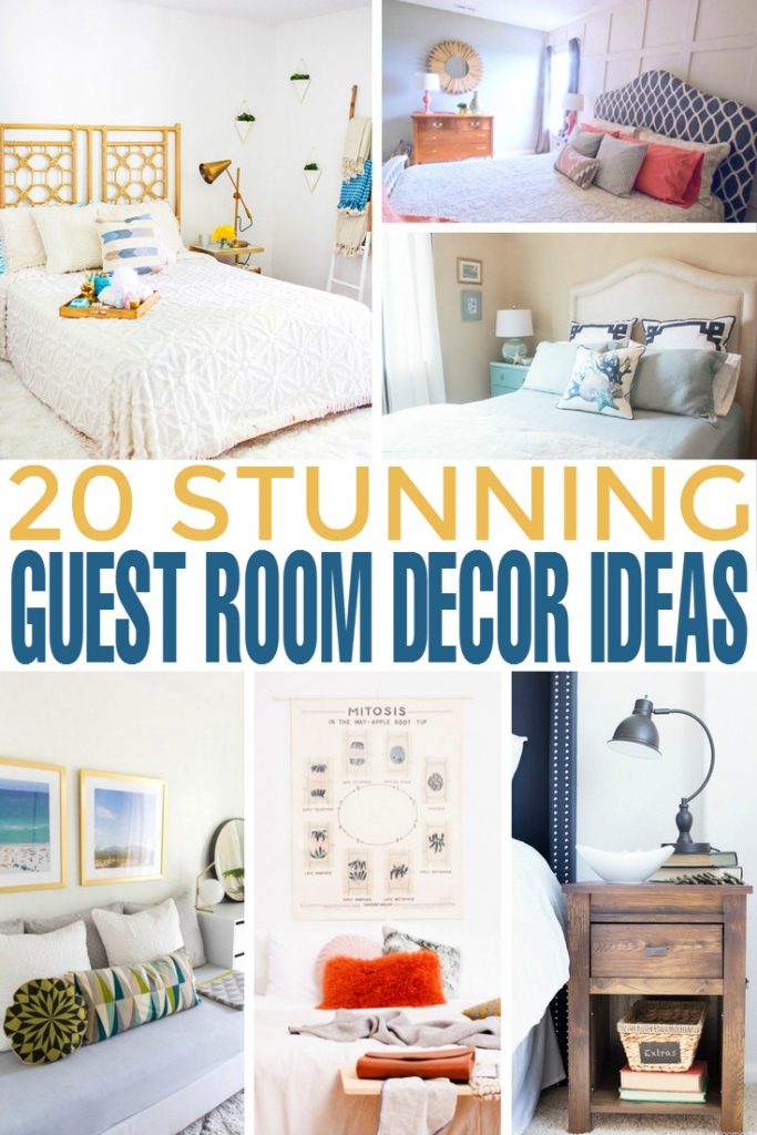 20 Stunning Guest Room Decor Ideas - Frugal Mom Eh!