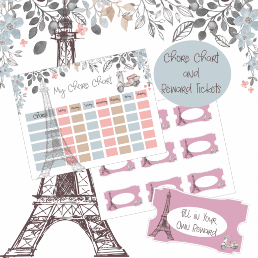Free Printable Chore Chart & Reward Tickets - Frugal Mom Eh!