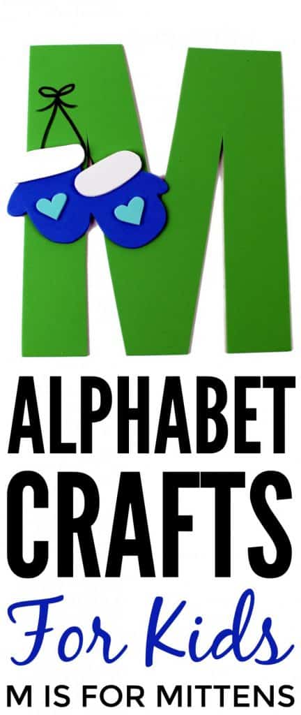 Alphabet Crafts for Kids: M is for Mittens - Frugal Mom Eh!