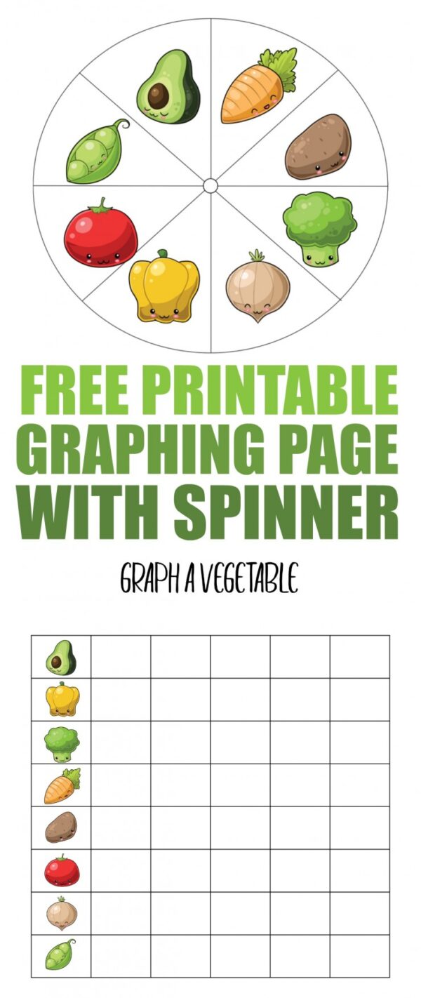 Free Printable Graphing Page for Kids with Spinner - Frugal Mom Eh!