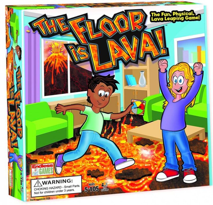 The Floor is Lava! Interactive Board Game for Kids and Adults - Frugal ...