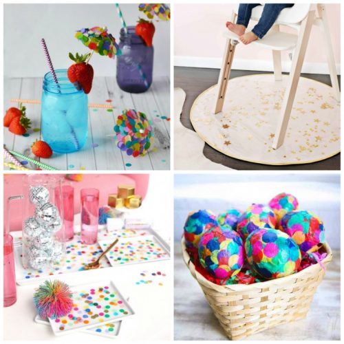20 DIY Confetti Decorations for your Home - Frugal Mom Eh!