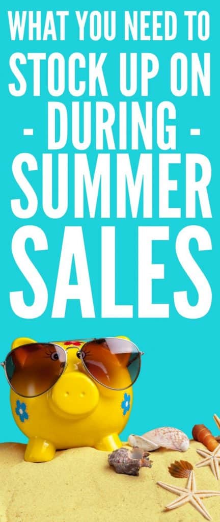 What You NEED to Stock Up on During Summer Sales - Frugal Mom Eh!