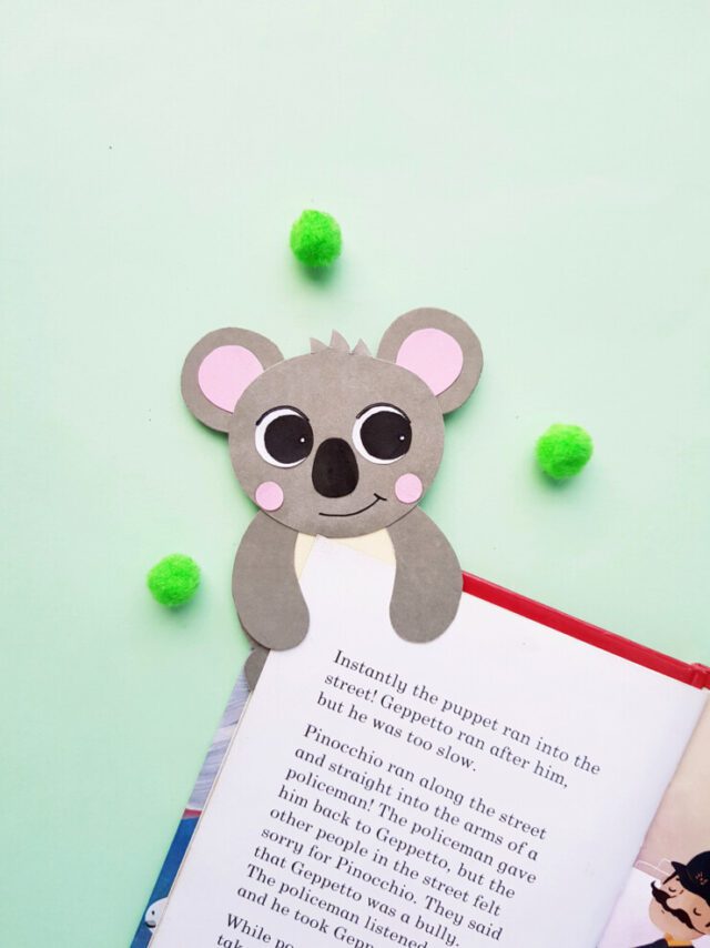 Koala Bookmarks - Frugal Mom Eh!