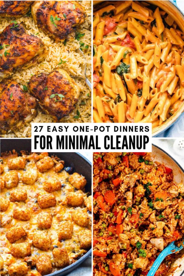 27 Easy One Pot Dinner Recipes For Minimal Cleanup Frugal Mom Eh 27 Easy One Pot Dinner Recipes For Minimal Cleanup Frugal Mom Eh