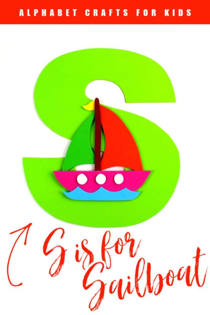 Alphabet Crafts For Kids: S is for Sailboat - Frugal Mom Eh!