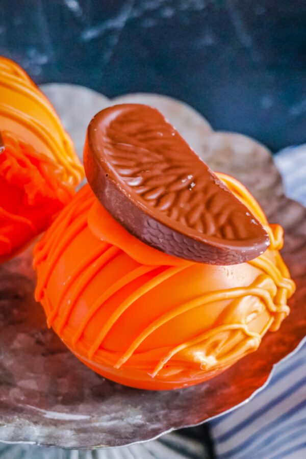 Orange Hot Chocolate Bombs - Frugal Mom Eh!