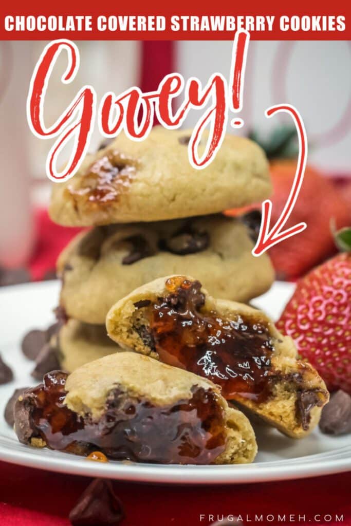Chocolate Covered Strawberry Cookies - Frugal Mom Eh!