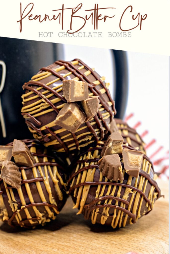 Peanut Butter Cup Hot Chocolate Bombs - Hot Chocolate Bomb Recipe