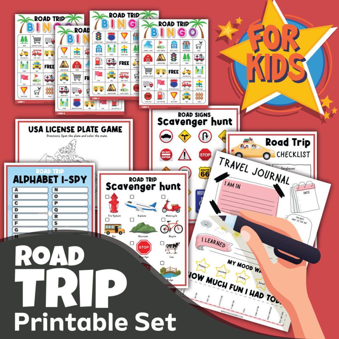 21 Super Fun Road Trip Activities for Kids - Frugal Mom Eh!