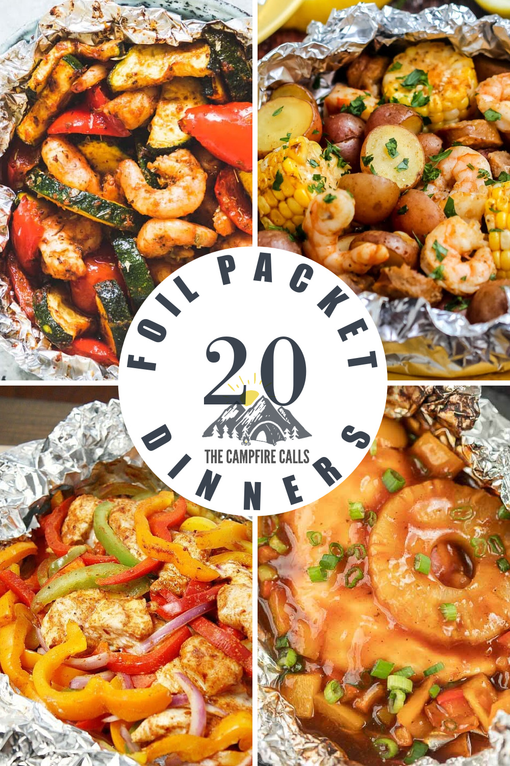 20 Easy Recipes for Campfire Foil Packet Dinners - Frugal Mom Eh!