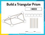 Free Marshmallow and Toothpick 3D Shape Worksheets - Frugal Mom Eh!