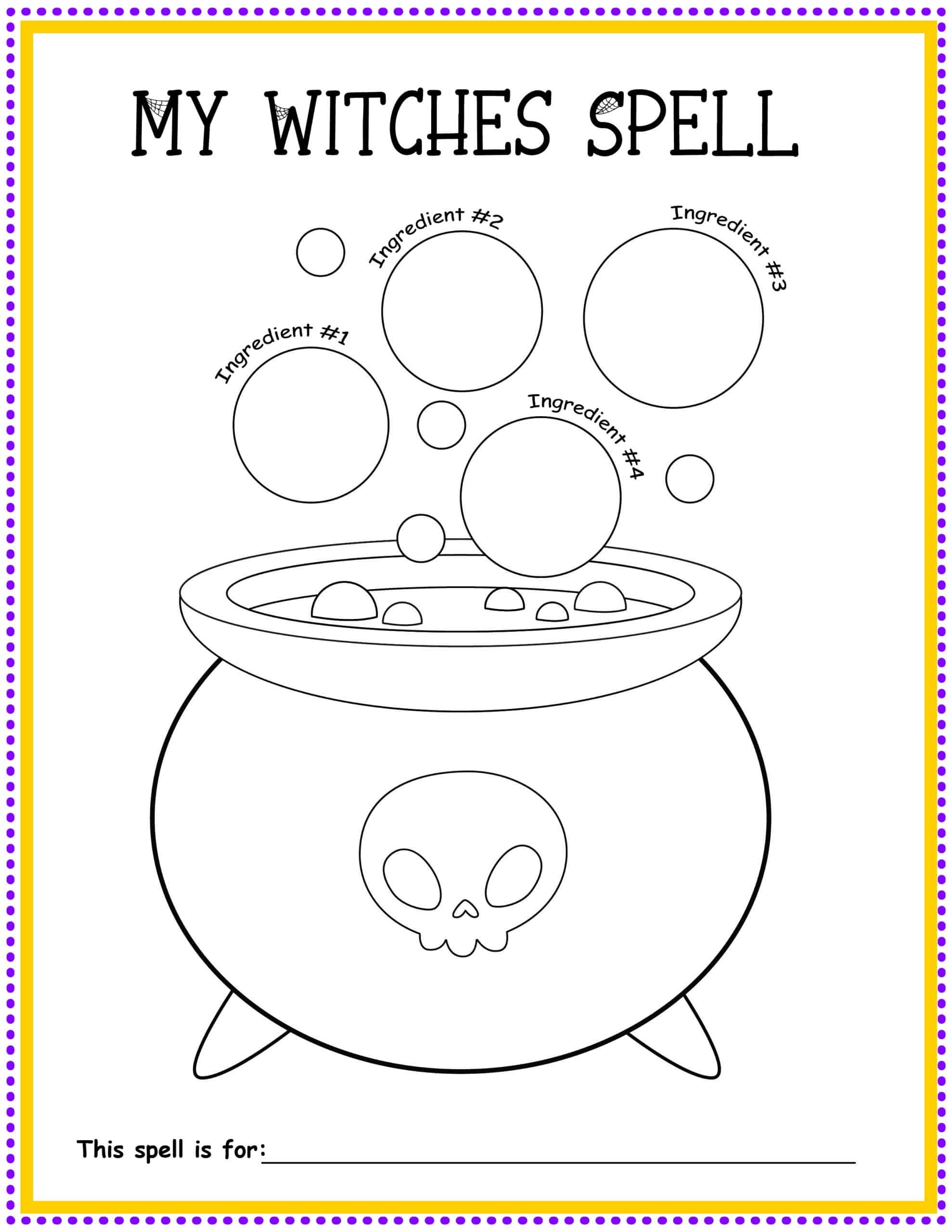 Witch Activity Worksheets (Halloween Printables) - Frugal Mom Eh!