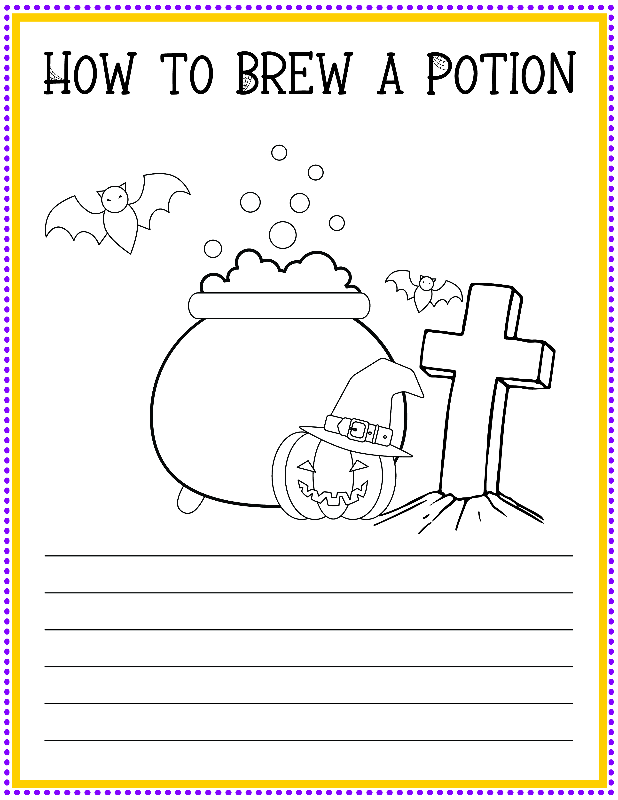 Witch Activity Worksheets (Halloween Printables) - Frugal Mom Eh!