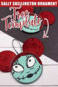DIY Sally Skellington Mickey Ears Ornament - Frugal Mom Eh!