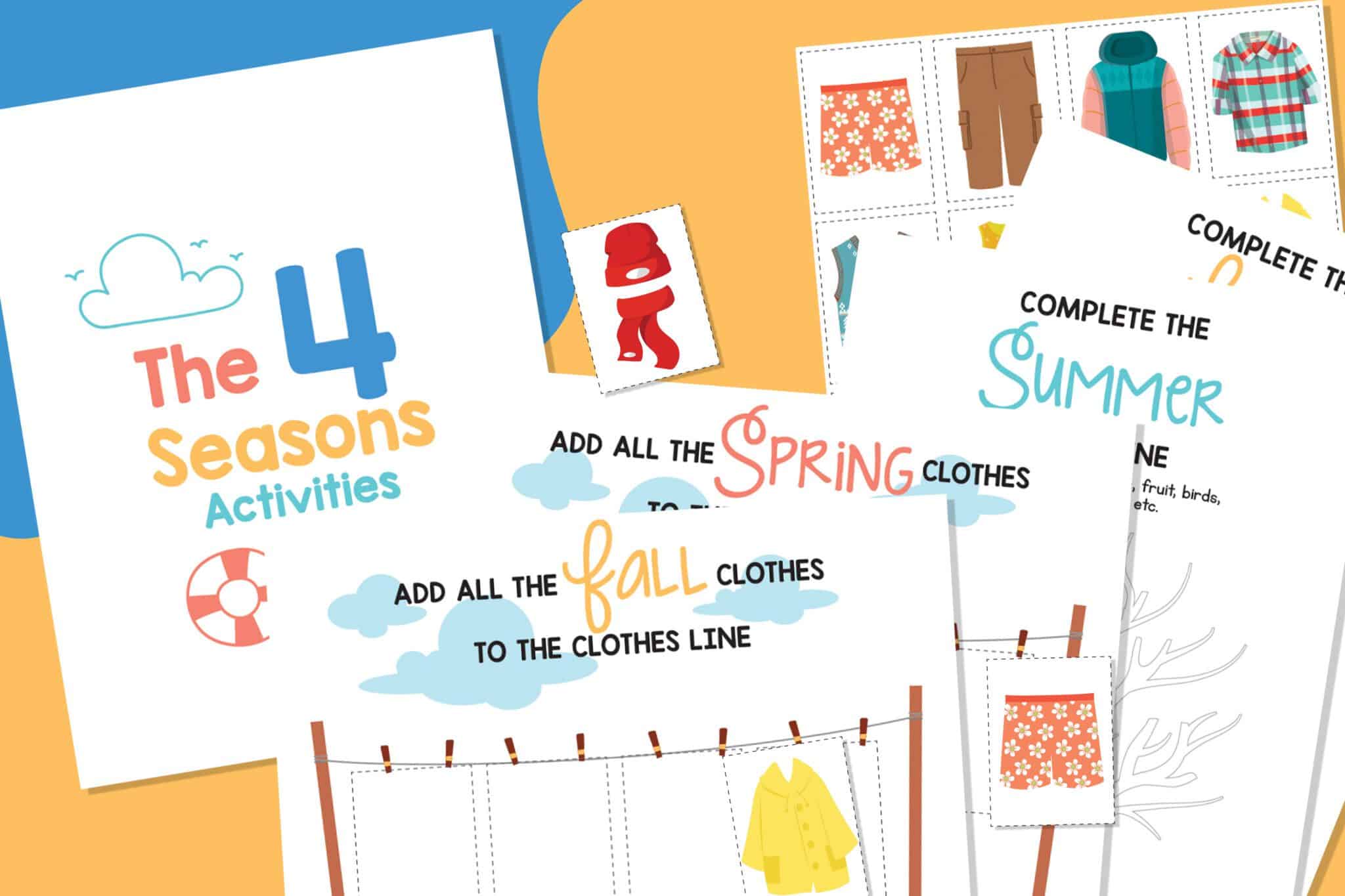 Free Printable Four Seasons Worksheets - Frugal Mom Eh!