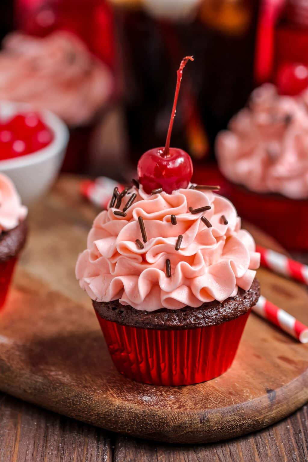 Cherry Coke Cupcakes - Frugal Mom Eh!