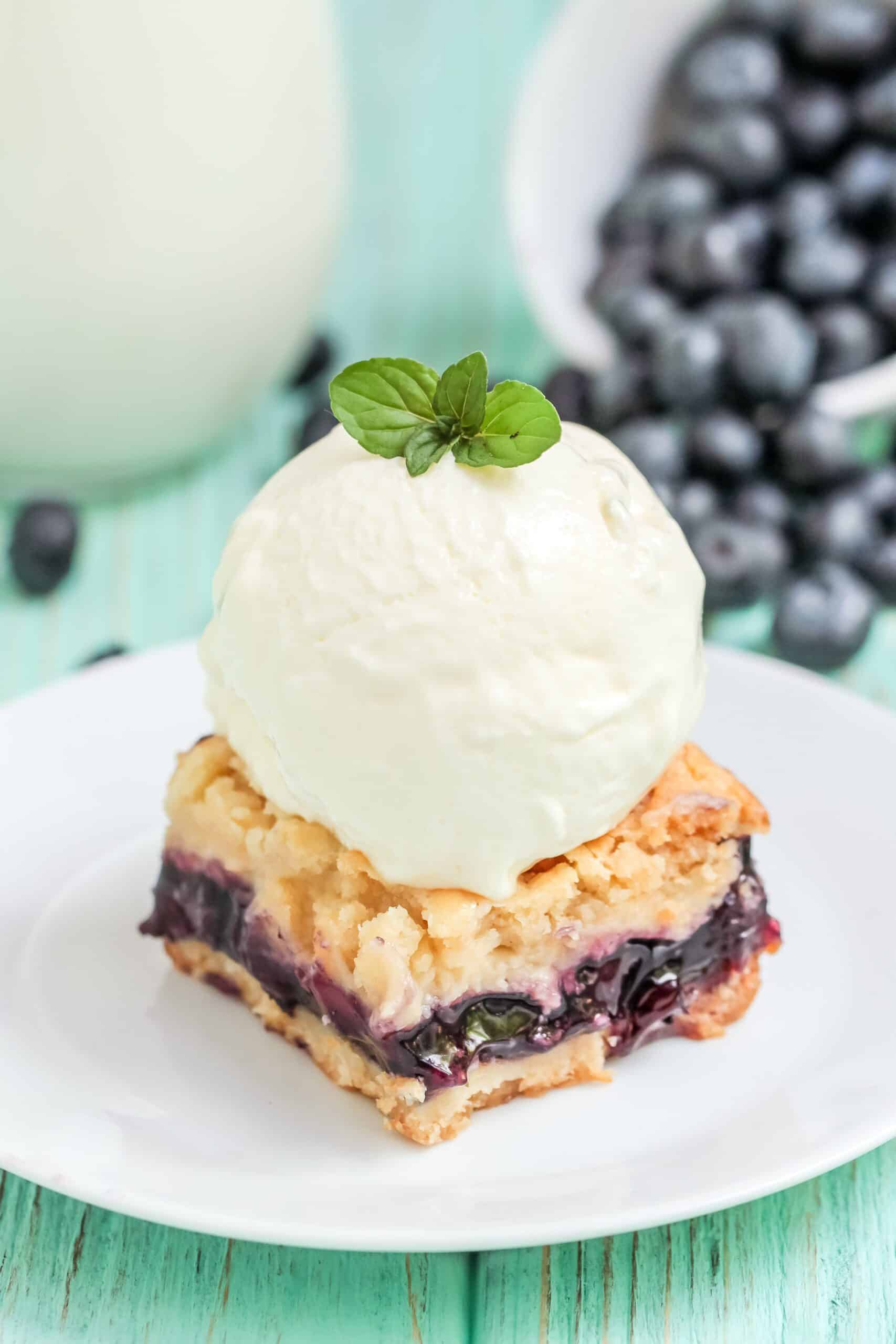 Blueberry Cream Cheese Bars Recipe - Frugal Mom Eh!