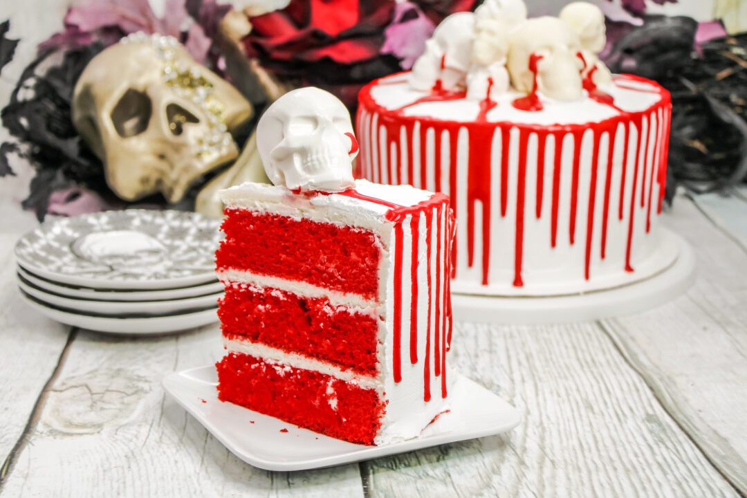 Bloody Skull Cake Recipe - Frugal Mom Eh!