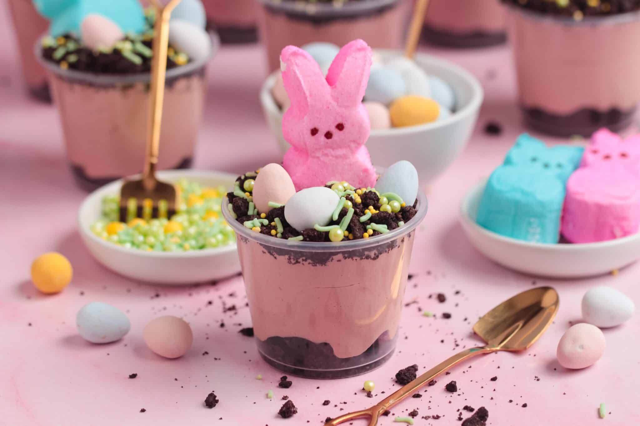 Easter Dirt Cups Recipe - Frugal Mom Eh!