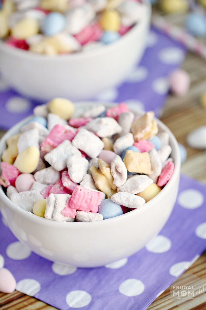 Easter Muddy Buddies - Frugal Mom Eh!