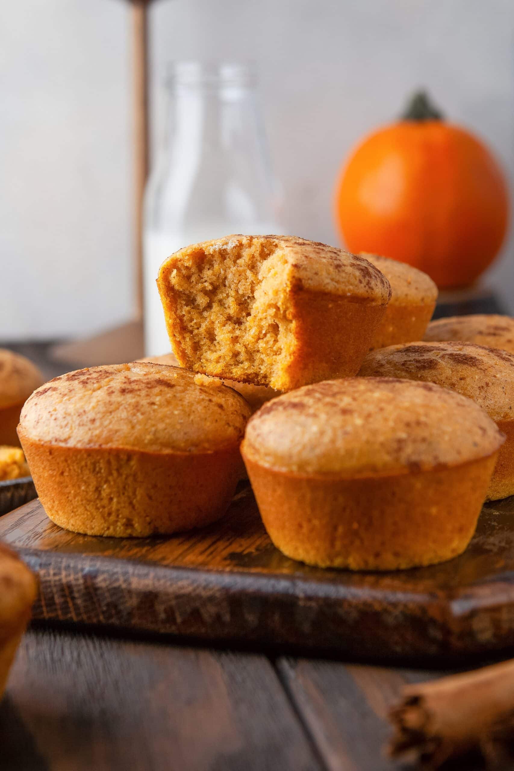 Pumpkin Cornbread Muffins Recipe - Frugal Mom Eh!