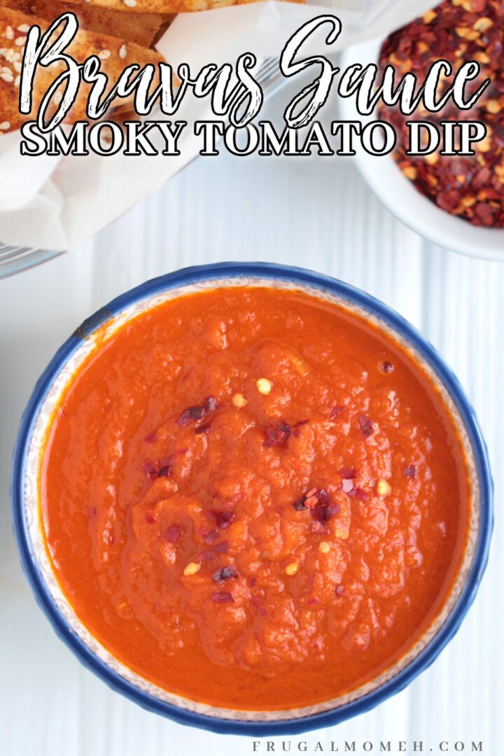 Smoky Tomato Dip (Salsa Brava) - Bravas Sauce Recipe - Frugal Mom Eh!
