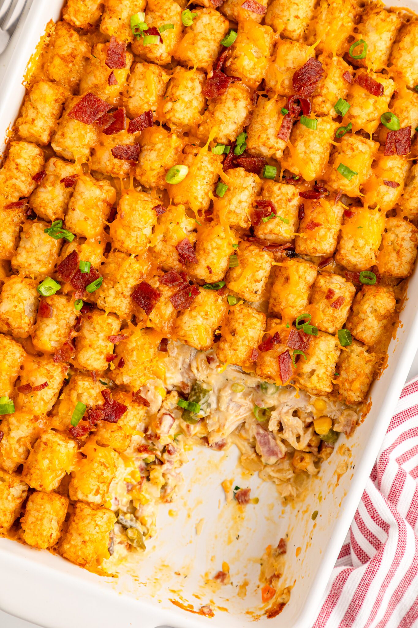 Chicken Tater Tot Casserole - Frugal Mom Eh!