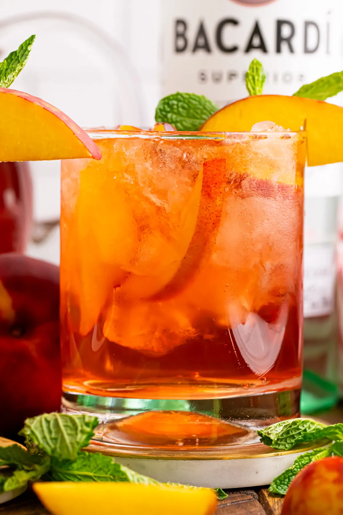 Boozy Sparkling Peach Tea - Frugal Mom Eh!