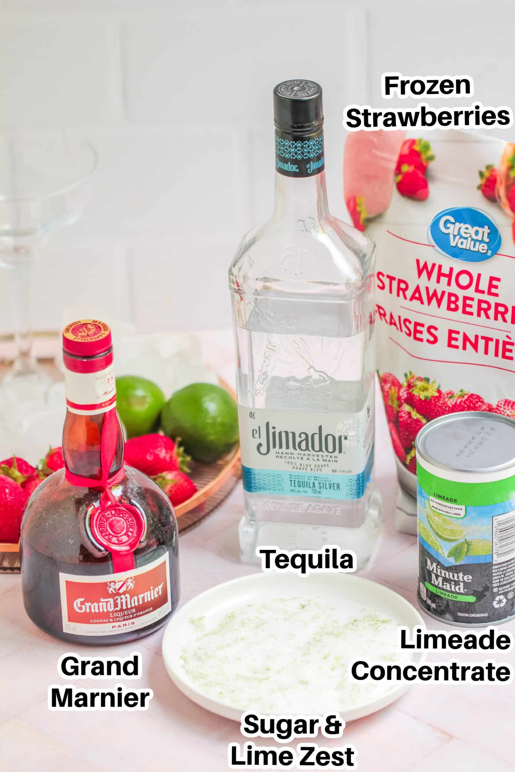 Frozen Strawberry Margarita - Frugal Mom Eh!