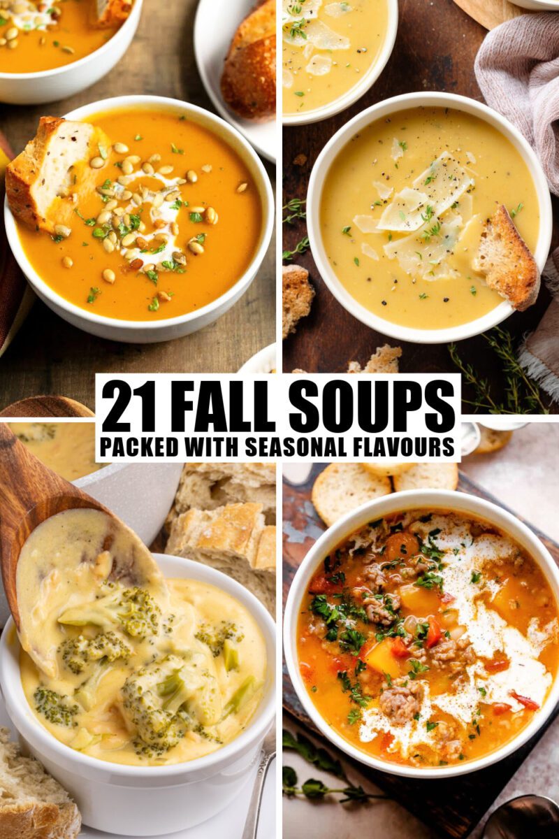 21 Fall Soups Packed with Seasonal Flavours - Frugal Mom Eh!