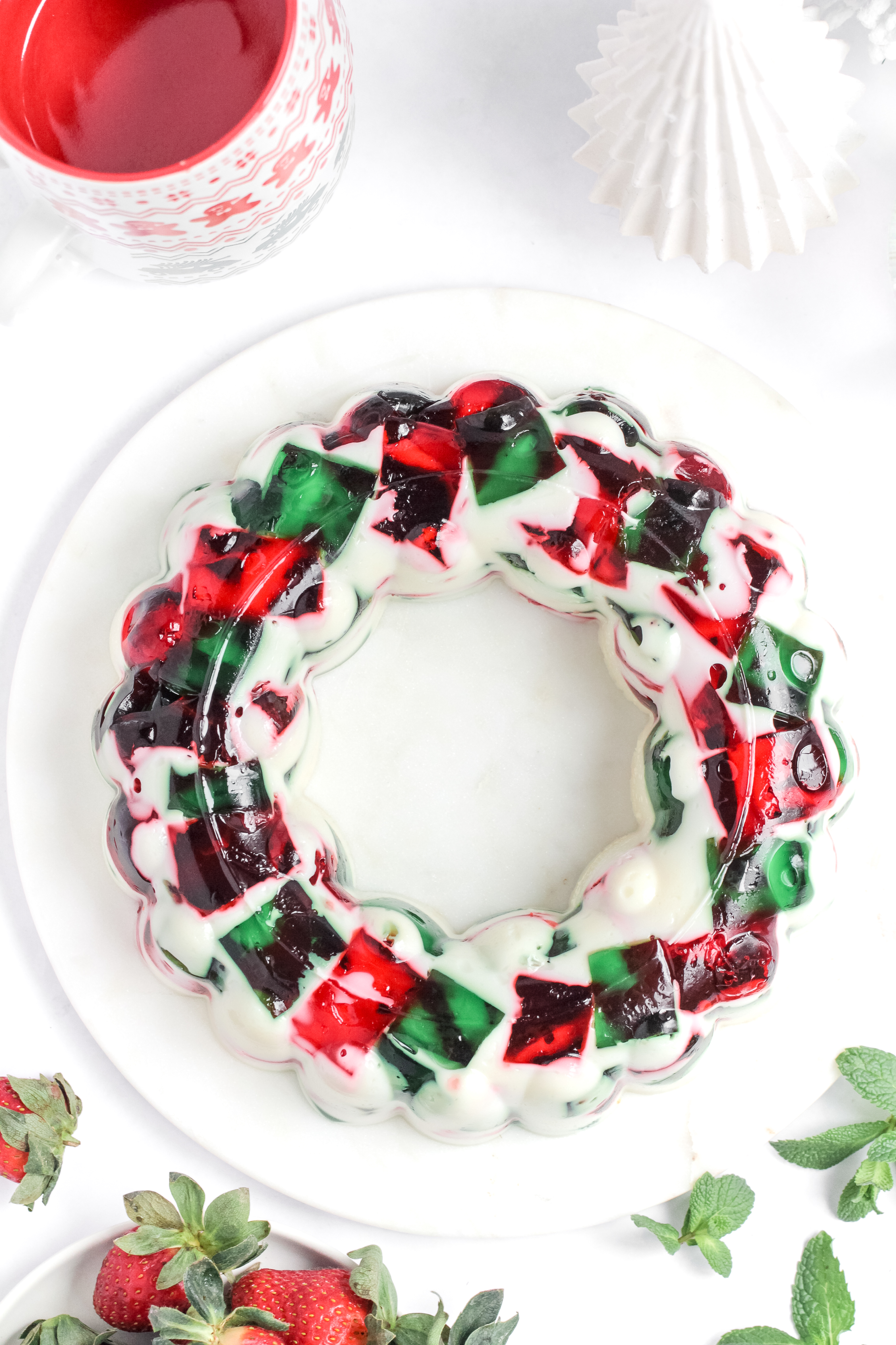 Christmas Jello Salad - Frugal Mom Eh!