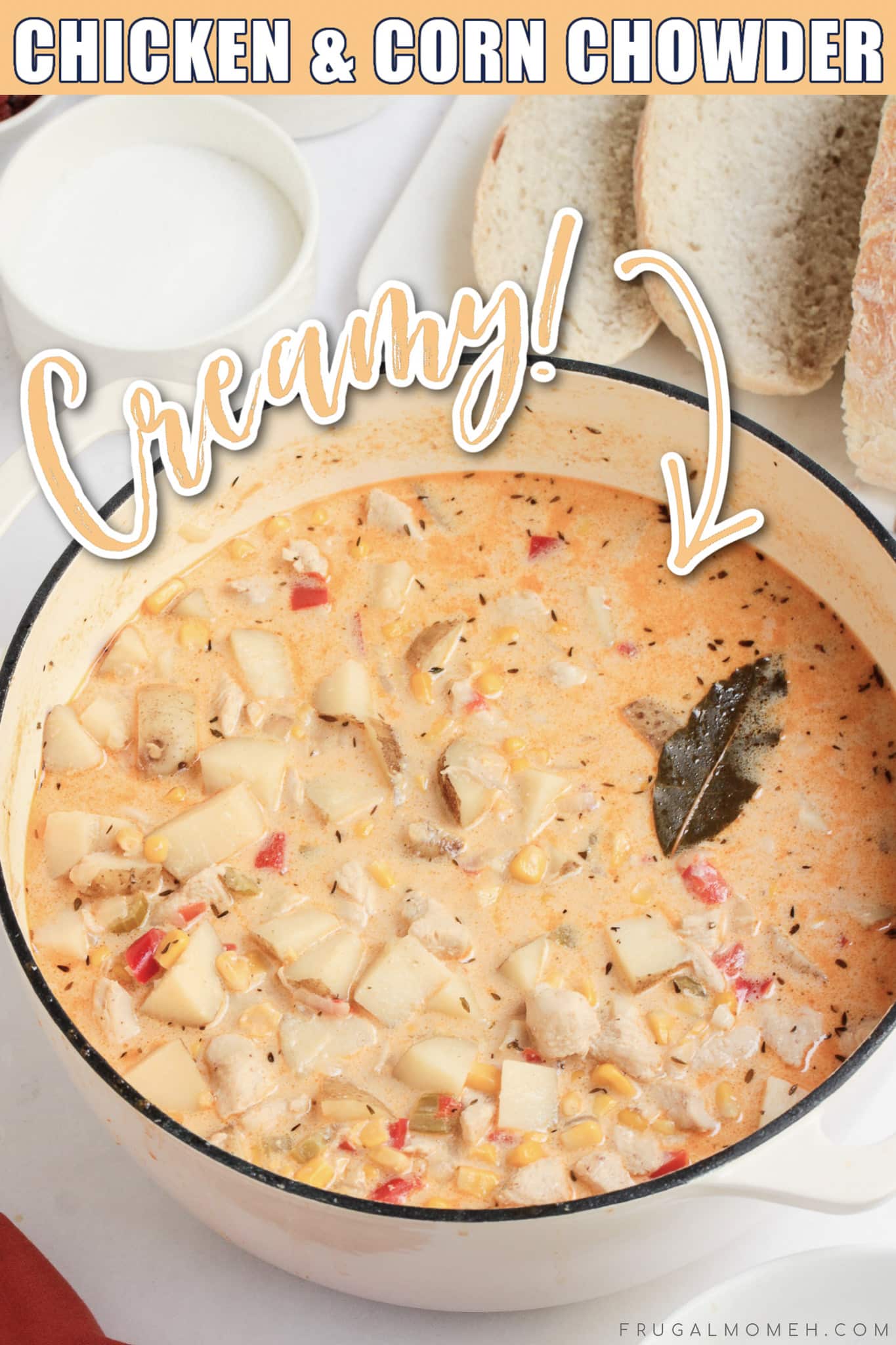 Chicken and Corn Chowder - Frugal Mom Eh!