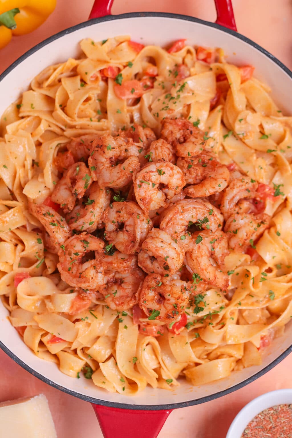 Cajun Shrimp Pasta - Frugal Mom Eh!