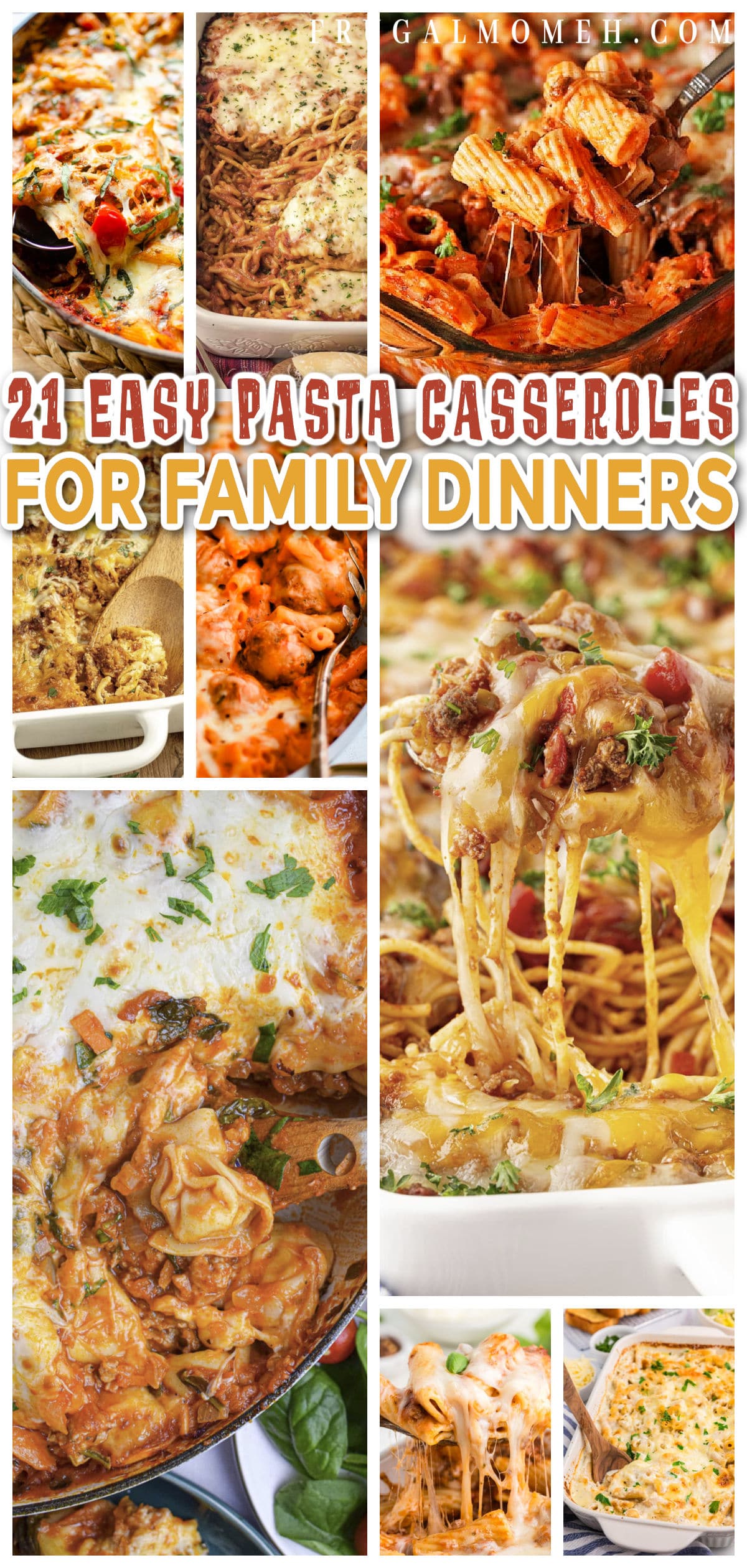 21 Easy Pasta Casseroles for Family Dinners - Frugal Mom Eh!